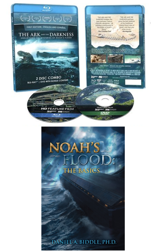 BUNDLE 2 (ARK AND THE DARKNESS DVD & BLU-RAY COMBO PACK & NOAH’S FLOOD ...